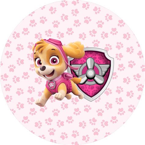 Painel Em Lona Tema Skye Patrulha Canina Shopee Brasil