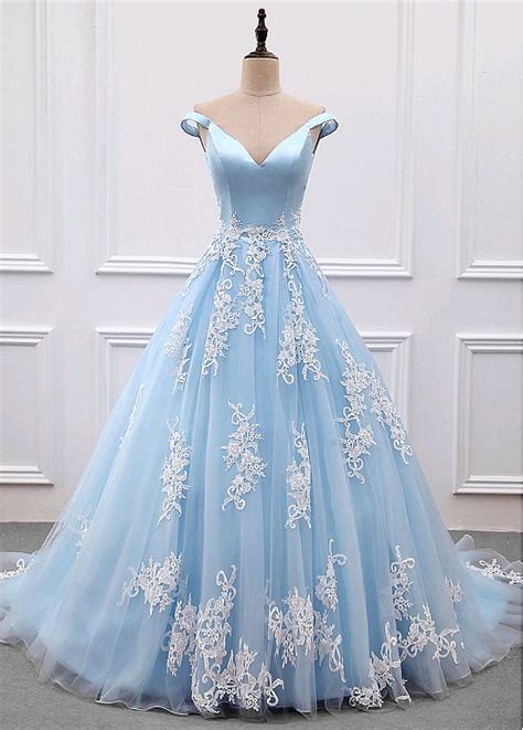 Marvelous Satin Tulle Off The Shoulder Neckline A Line Evening