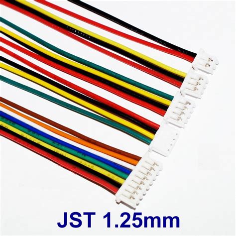 Cable Con Conector JST Hembra 1 25mm 6 Pines Tecnoteca