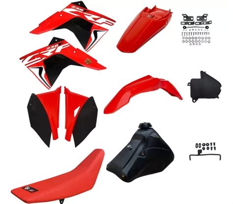 Kit Carenagem Amx Adapt Vel Nx Falcon Vermelho Preto Frete Gr Tis