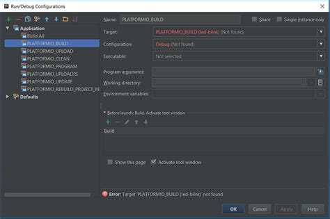 Clion Does Not Recognizes Platformio Configurations On Windows Faq