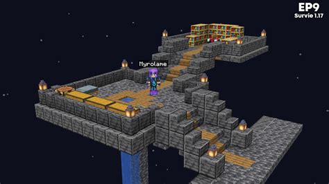 J Ai Construit Une Skybase En Grimstone Episode 9 Minecraft Survie