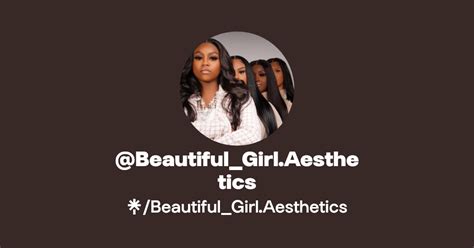 Beautiful Girl Aesthetics Instagram TikTok Linktree