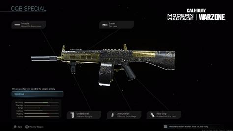 Modern Warfare Weapon Detail JAK 12