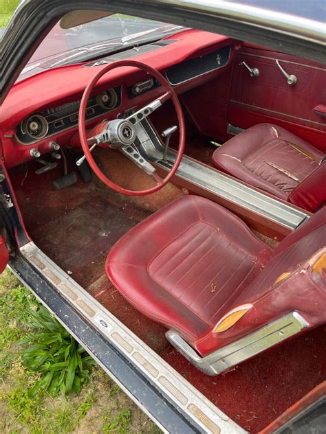 1965 Mustang Fastback Interior Barn Finds