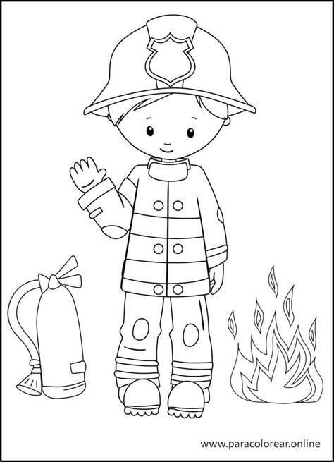 Dibujos De Oficios Y Profesiones Para Colorear Imprimir Y Pintar