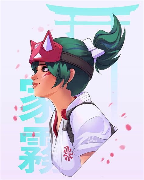 Kiriko Overwatch And 1 More Drawn By Noush Danbooru