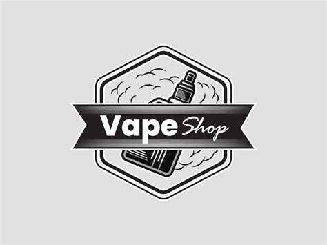 Logotipo De La Tienda De Vape Vintage Vector En Vecteezy