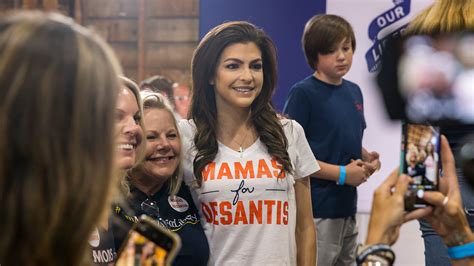 Casey DeSantis Makes Solo Appearance In Iowa Promoting Parents