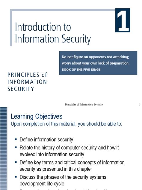 ch01 introduction to information security pdf information security computer security
