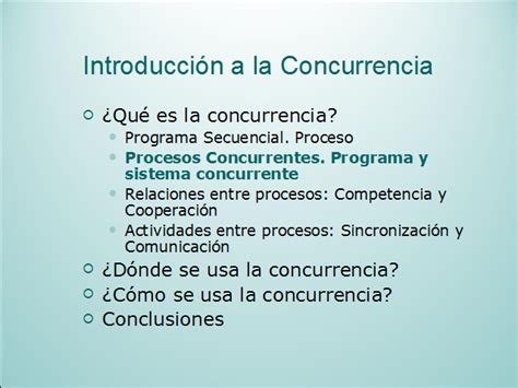 Introducción a la programación concurrente página 2