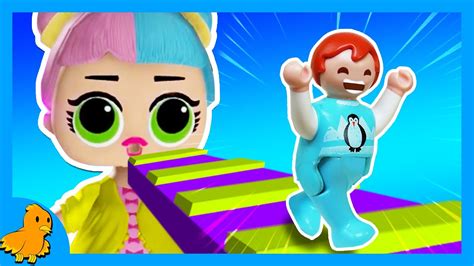 Playmobil Familie Vogel Emma Muss Vor Den LOL Puppen Entkommen