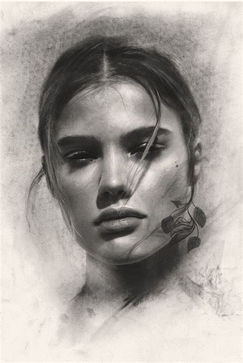 L Art Du Portrait Portrait Sketches Pencil Portrait Portrait Drawing