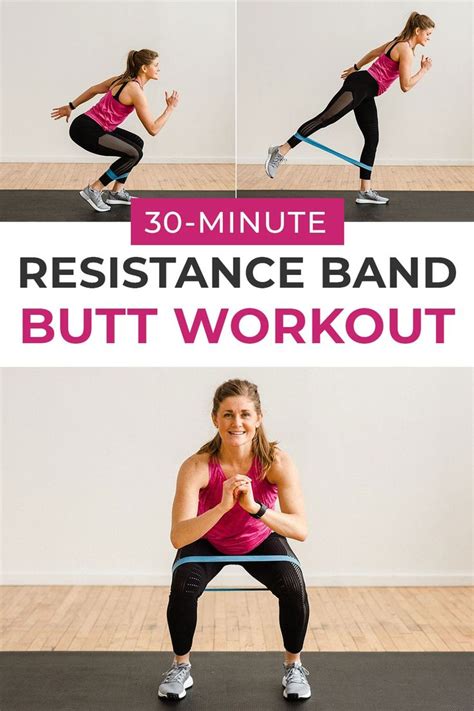 8 Resistance Band Exercises For Legs Video Nourish Move Love Leg