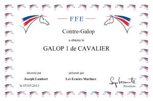Le Galop 1 Le Guide Complet Contre Galop