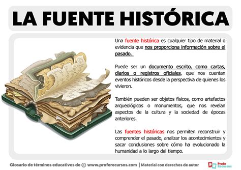 Qu Es Una Fuente Hist Rica