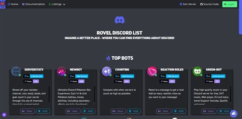 discord bot list · github topics · github