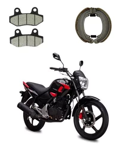 Kit Balatas Delanteras Traseras Rt180 Original Italika Envío gratis