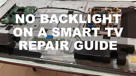 How To Fix No Backlight On A Samsung 40 Inch Smart Tv Beginner Level