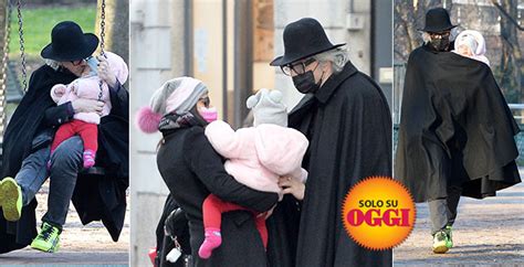 Morgan dolcissimo papà con la terza figlia Maria Eco FOTO ESCLUSIVE