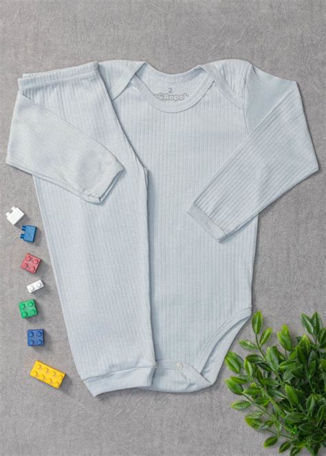 Conjunto Body Pagão Infantil 2 e 3 anos Longo Caramelo Ropek Moda Bebê