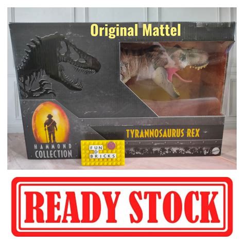 Jual Jurassic World Hammond Collection Tyrannosaurus Rex Mattel
