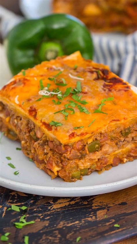 Best Taco Lasagna Recipe VIDEO Sweet And Savory Meals