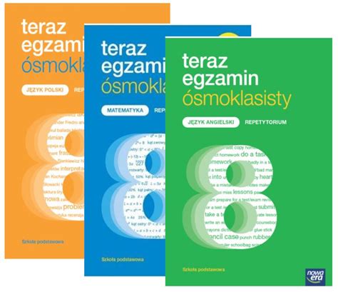 Pakiet Teraz egzamin ósmoklasisty Repetytorium Język polski