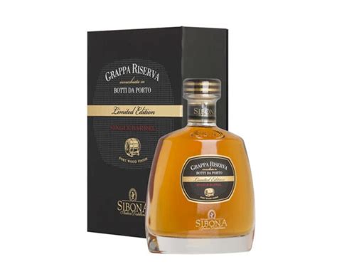 Grappa Riserva Invecchiata In Botti Da Porto Limited Edition Sibona
