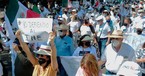 Minuto A Minuto Marcha El Ine No Se Toca Exc Lsior