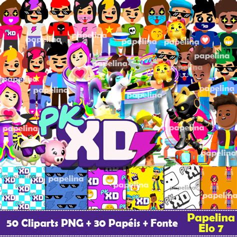 Kit Digital Pk Xd Loja Papelina Elo7 Produtos Especiais