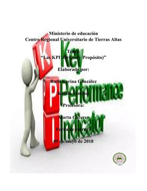 Indicador Clave De Rendimiento Kpi PDF