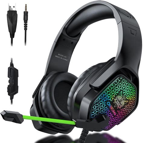 Onikuma X3 Słuchawki Gamingowe Nauszne Rgb Onikuma Gry i programy