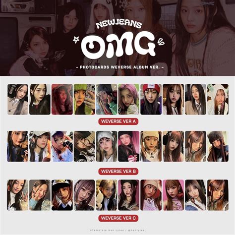 Read Description SHARING PC PHOTOCARD NEWJEANS NEW JEANS OMG DITTO