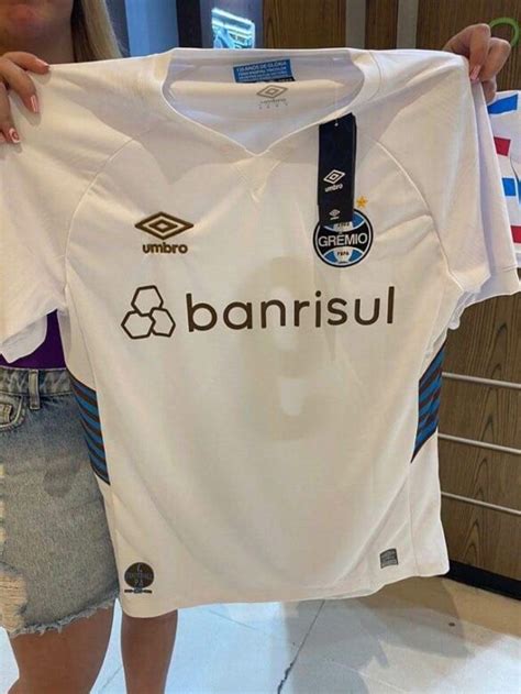 Camisa reserva do Grêmio 2023 2024 vaza nas redes Mantos do Futebol