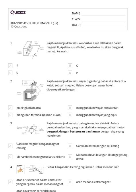 50 Physics Worksheets On Quizizz Free Printable