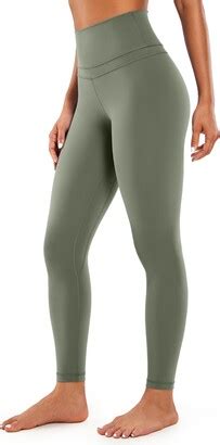 CRZ YOGA Women S Naked Feeling High Waist Gym Leggings 28 Inches
