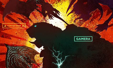 New Gamera Rebirth Anime Monster Posters Hit The Web