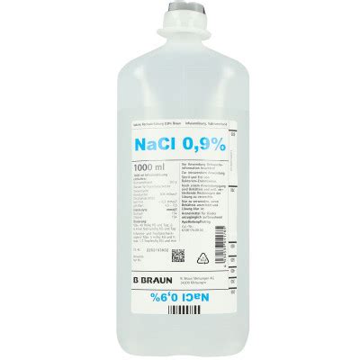 Isotone Kochsalzlösung 0 9 10 x 1000 ml PZN 08609261