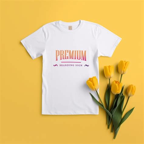Modelo Psd De Maquete De Camiseta Edit Vel Psd Premium