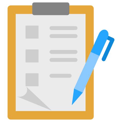 Assignment Free Education Icons