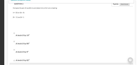 solved completion status question 2 5 points save answer