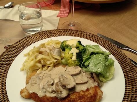 Champignon Rahm Schnitzel Von Sonja Chefkoch