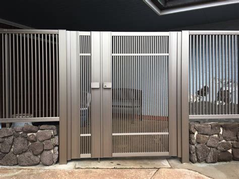 Mex Gate Gallery Kunkelworks Gate Designs Modern Modern Main Gate