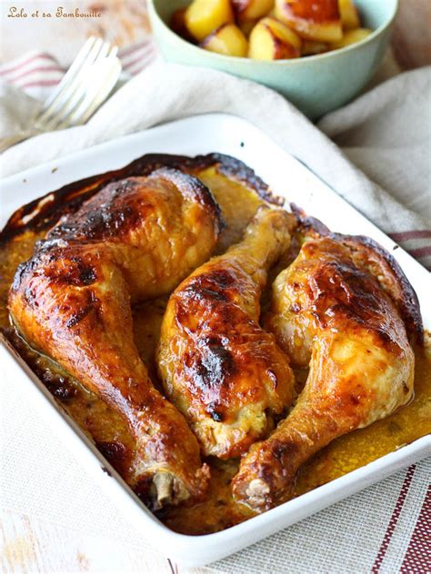Cuisses de poulet à la moutarde miel Lolo et sa tambouille