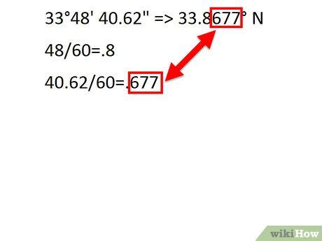 How To Convert Latitude And Longitude Units From Degrees To Decimal