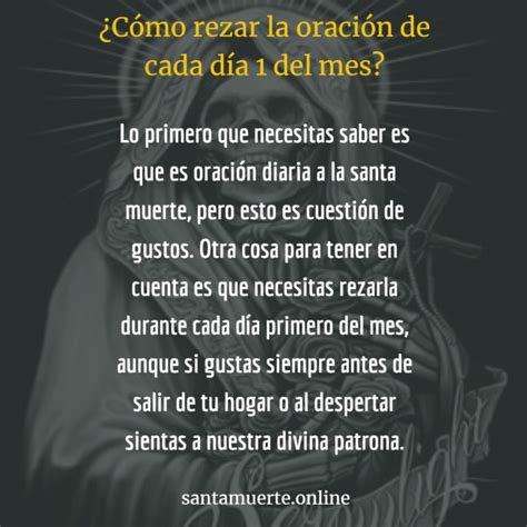 Arriba Foto Oraci N A La Santa Muerte Para Pedir Un Favor Mirada Tensa