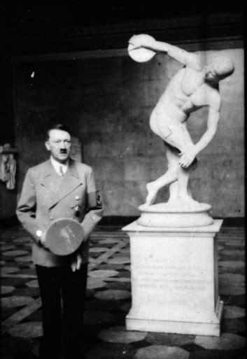 Hitler The Bodybuilding Fan Carved Outta Stone