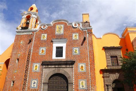 San Marcos Evangelista Church In Puebla City II Stock Photo Image Of