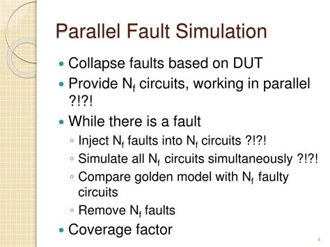 ppt parallel fault simulation using verilog pli powerpoint presentation id 696115